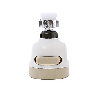 Bathroom Sink Filter, Swivel Faucet Attachment, 360 Degree Swivel Faucet Aerator, 3 Modes Position Adjustable Splash Filter Nozzle, Splash Tap Booster Shower and Water Saving Faucet for Kitchen