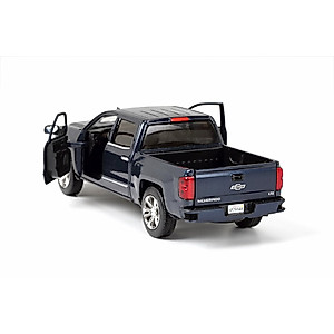 Motor Max 2018 Chevy Silverado Pick-Up Truck (Centennial Edition), Steel Blue 79353BU - 1/27 Scale Diecast Model Toy Car