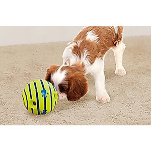 Wobble Wag Giggle Ball, Interactive Dog Toy, Fun Giggle Sounds When Rolled or Shaken, Pets Know Best, As Seen On TV
