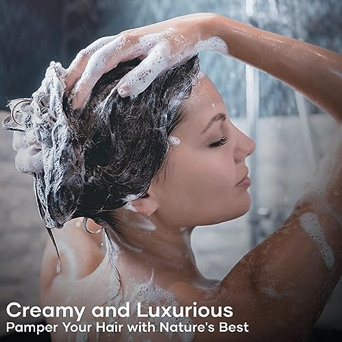 SOULSPA PURE Biotin Shampoo and Conditioner Set with Keratin - Advanced Anti-Thinning, Hair Growth & Repair Formula - Soothes Scalp, with Tea Tree Oil & DHT Blockers - for Men & Women - 16 fl oz each