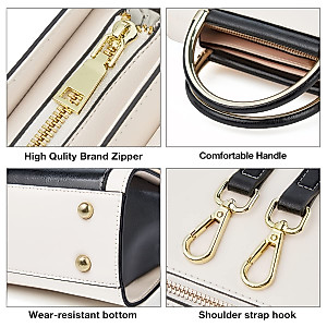 Cow Leather Purse Crossbody Bags for Women Small Tote Handbags for Women Satchel Shoulder Bags Clearance