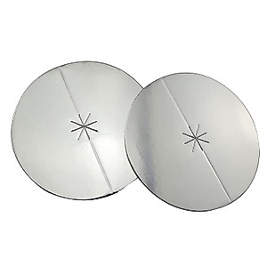 YHXiXi Paper Candle Bobeche 30PCS Paper Candle Holders Drip Protectors for Church Service Vigil Candles