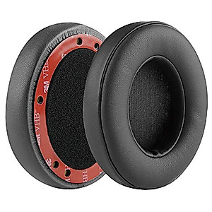 Geekria QuickFit Replacement Ear Pads for Beats Studio 3 (A1914), Studio 3.0 Wireless Headphones Ear Cushions, Headset Earpads, Ear Cups Cover Repair Parts (Shadow Grey)