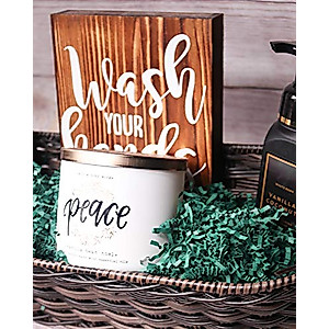 MagicWater Supply Crinkle Cut Paper Shred Filler (1/2 LB) for Gift Wrapping & Basket Filling - Forest Green