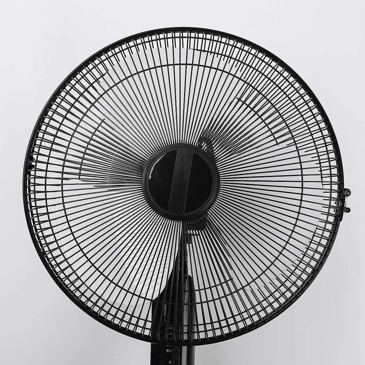 CHICTRY Plastic Fan Blade Replacement Leaves with Nut Cover for Household Standing Pedestal Fan Table Fanner Accessories White 16 Inch 3 Leaves