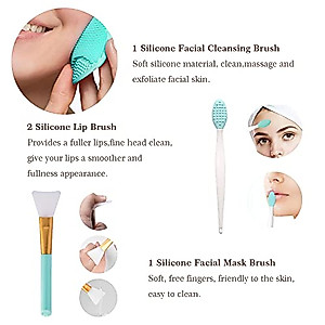 Makeup Brushes 22 Pcs Makeup Kit,Foundation Brush Eyeshadow Brush Make up Brushes Set (Green, 22 Piece Set)