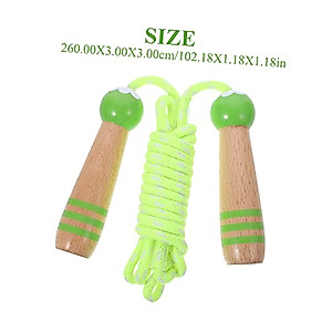 Abaodam 6 pcs cartoon skipping rope jump ropes for kids skipits for kids portable exercise equipment kids jumprope rope adjustable jumping ropes children jumping rope Wood Jump Rope Kids
