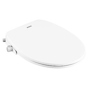 Moen EB500-R 2-Series Standard Non-Electronic Bidet Seat for Round Toilets, White