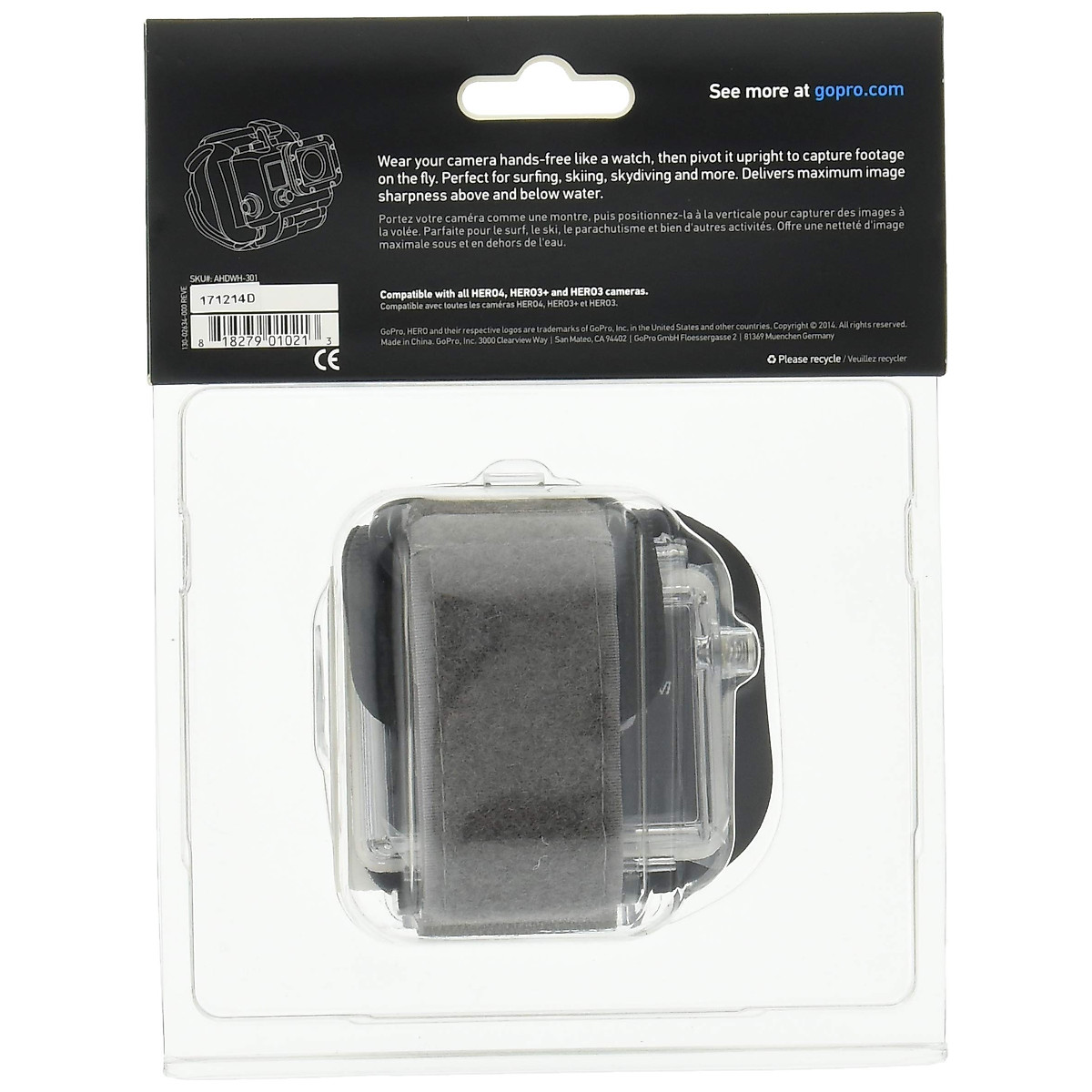 GoPro Wrist Housing for HERO4 Black/HERO4 Silver (GoPro Official Mount)