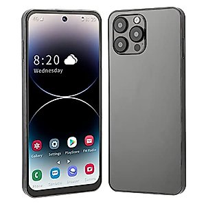 ASHATA I14 Pro Max 4G Cell Phone for Android, 6.7 Inch Smartphone with 4GB RAM 128GB ROM, 8MP Front Camera 16MP Rear Camera, 3 in 1 Navigation System, Memory Card Supports Up to 128G(US)