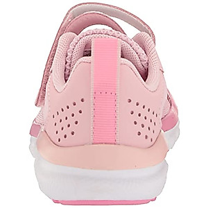 Under Armour Girls' Pre-School Assert 9 Alternate Closure, (601) Prime Pink/Flamingo/Metallic Silver, 2, US