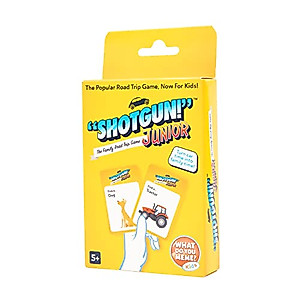 WHAT DO YOU MEME? Shotgun Junior - The Family Road Trip Game for Kids