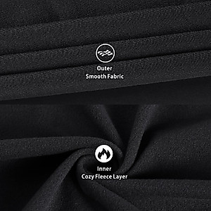 qualidyne Thermal Underwear for Men Long Johns Mens with Fleece Lined, Base Layer Men Cold Weather Top Bottom