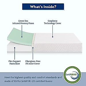 TMEOSK Queen Size Mattress, 12 inch Cooling-Gel Memory Foam Mattress in a Box, Breathable Bed Mattress for Cooler Sleep Supportive & Pressure Relief, Medium Firm Feel with Motion Isolating (Queen)