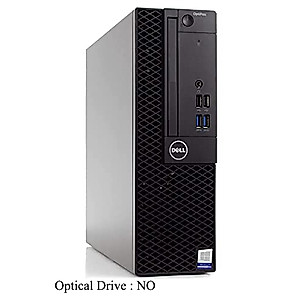 Dell OptiPlex 3040 Small Form Factor PC, Intel Quad Core i5 6500 up to 3.6GHz, 16G DDR3L, 256GB SSD, WiFi, Windows 10 Pro 64-English/Spanish/French(Renewed)
