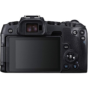 Canon EOS RP Mirrorless Digital Camera (Body Only) (3380C002) + Canon RF 50mm f/1.8 STM Lens + 64GB Memory Card + Case + Filter Kit + Corel Photo Software + LPE17 Battery + Charger + More (Renewed)