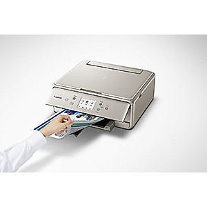 Canon Office Products PIXMA TS6020 GY Wireless Color Photo Printer with Scanner & Copier, Gray, Works for Alexa