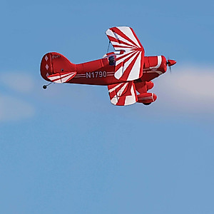 E-flite RC Airplane UMX Pitts S-1S BNF Basic Transmitter Battery and Charger Not Included with AS3X and Safe Select EFLU15250