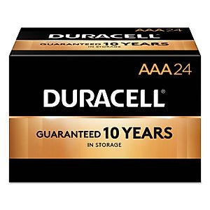 DURACELL MN2400BKD CopperTop Alkaline Batteries, AAA, 144/CT