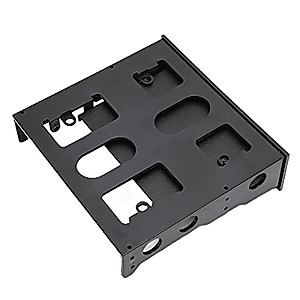 Shanrya USB Front Panel Adapter, 3.5in 5.25in USB1.1 USB2.0 Hot Swap PC Expansion Board Internal USB Hub for Home for School for Office