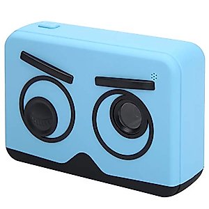 Children Camera, 2.0in Cute Look Anti‑Drop Children Camera IPS Screen for Gift(Blue)