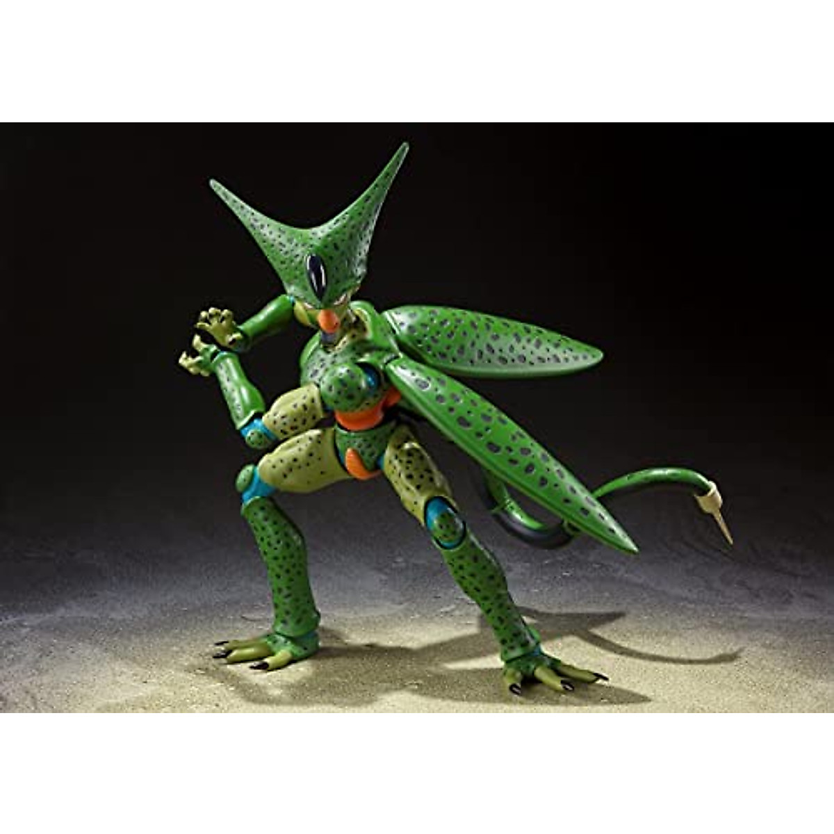 TAMASHII NATIONS - Dragon Ball Z - Cell First Form, Bandai Spirits S.H.Figuarts Action Figure