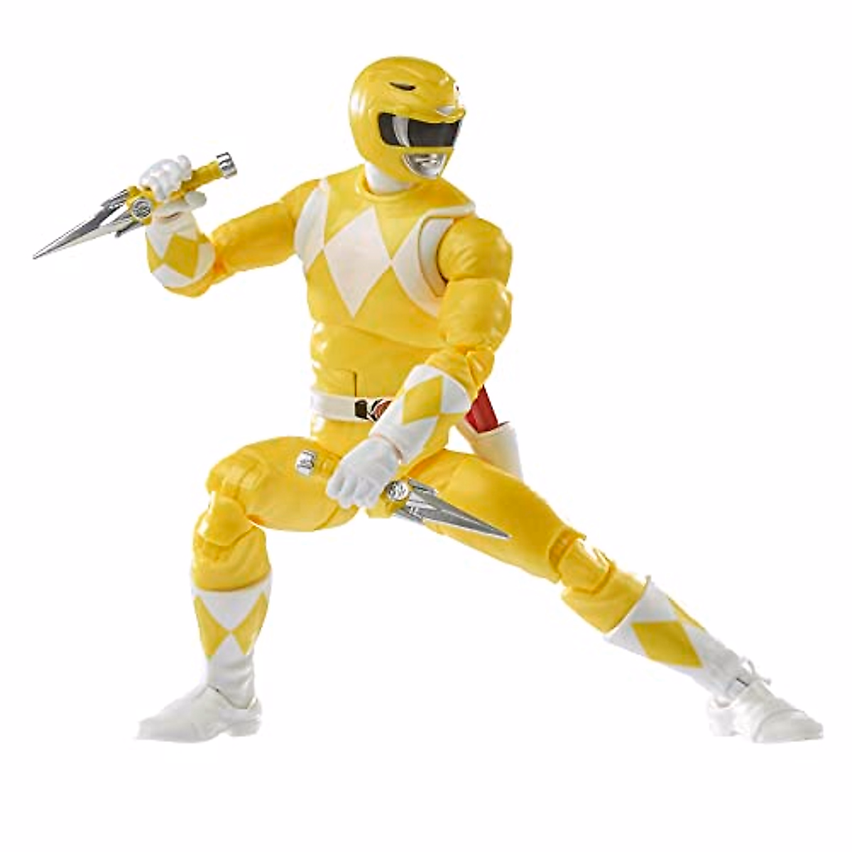Hasbro Power Rangers Lightning Collection Mighty Morphin Yellow Ranger & Red Ranger ''Swap'' Jason & Trini Boom Comics 2-Pack 6-Inch Action Figures, (F6887)