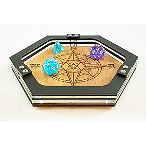 C4Labs Mini Personal Size Gaming Compass Dice Tray