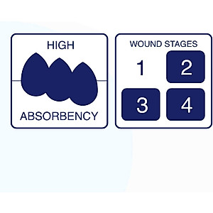 MedVance TM Alginate – Calcium Alginate Dressing (4x12 Inch) Pack 10