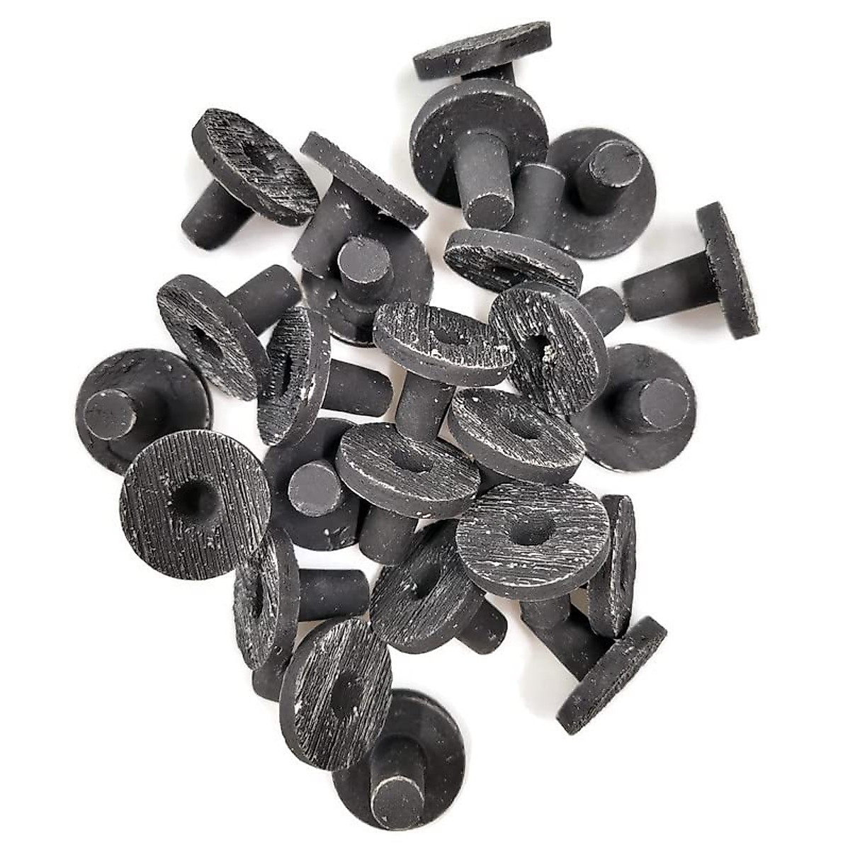 NextGen Reefs® 1" Ceramic Hawaiian Black Coral Frag Plugs 25pc