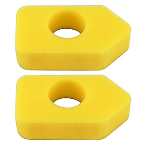 698369 Air filter for Briggs & Stratton 4216 5088 5099 698369 5086K 5088H Replace MTD 490-200-0011 100632 Series 450 500 550 Pack of 2