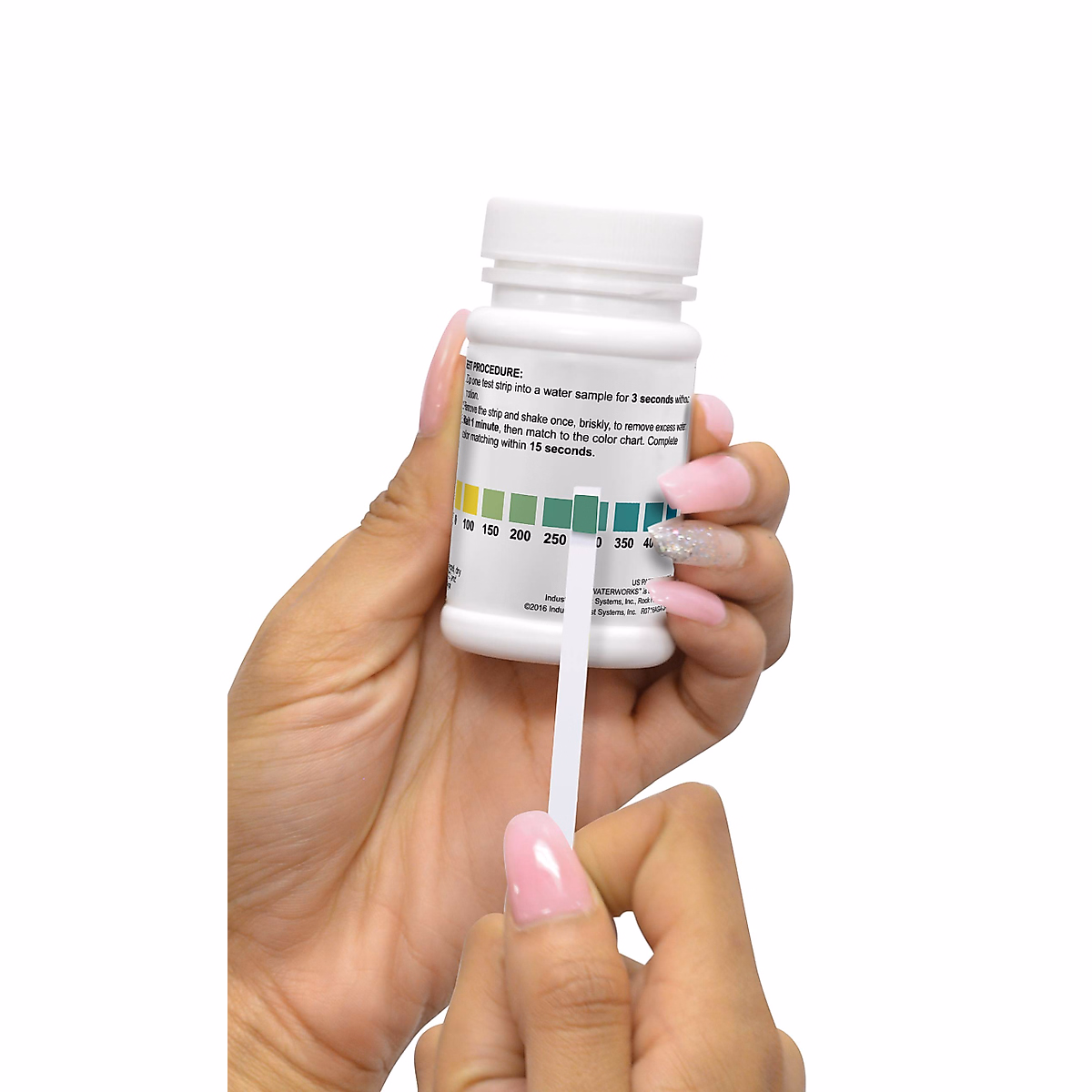 Industrial Test Systems 480066 Industrial Test Systems 480066 WaterWorks Quaternary Ammonia in Water Test Strips, Bottle of 50 Tests