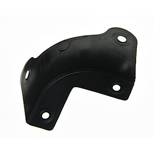 KAISH 4x Front 4x Back/Rear Black Plastic Guitar AMP Amplifier Cabinet Corner for Marshall