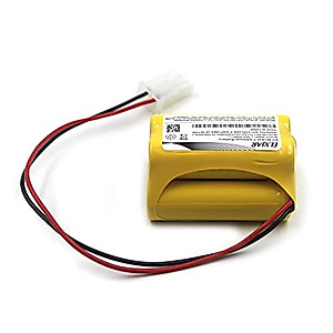 elxjar (5-Pack) 6V 1000mAh Ni-CD Battery Pack Replacement for Aritech 10050205 Lithonia ENB-06006 ENB06006 Prescolite Exit Sign Emergency Light Sharp 51500RS CE140P E82082100