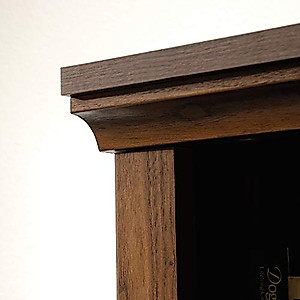 Sauder 5 Shelf Bookcase, Grand Walnut Finish