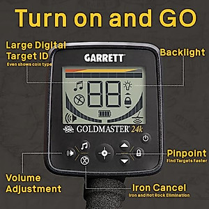 Garrett Metal Detectors 1142650 Goldmaster 24k Metal Detector