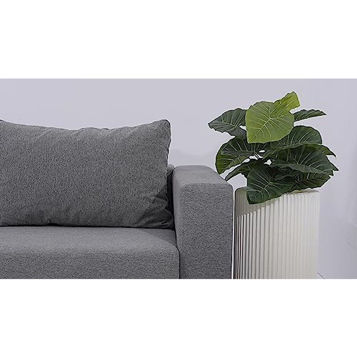 Elephant in a Box Non-Modular Grey Sofas, L83.5xW37.8xH26.4