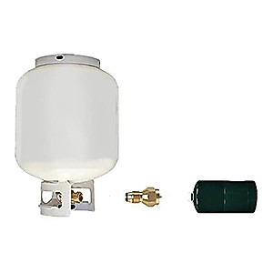 SHINESTAR Propane Refill Adapter for 1 lb Tanks, Fill 1 Pound Bottles from 20lb Tank, Propane Adapter 20 lb to 1 lb, Easy to Use, Solid Brass, 2 Set