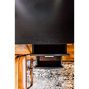 OneSpace Monroe 3 Shelve Computer Desk, Black