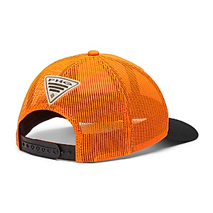 Columbia Unisex PHG Logo Mesh Snap Back - High, Blaze/Black, One Size