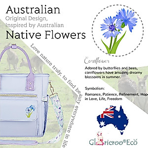 GLORIEROO Deluxe Lunch Bag Women - Leakproof Insulated Lunch Box for Women 2024 Newest Teacher Mothers Day Gifts for Women Waterproof Multi Pocket Lunch Bag with Removable Strap for Work/Picnic