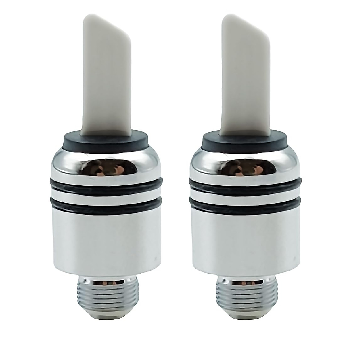 MengMain Ceramic Hot Knife Tip,Heating Multi-Tool Ceramic Knife Tip for Slicing Wax or Viscous oil etc (2-White)