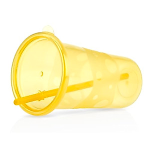 Nuby 4-Pack Stackable Wash or Toss Straw Cups, Multi, One Size