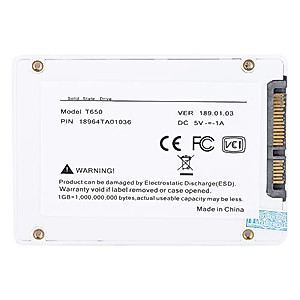 Solid State Hard Disk, Photo Storage Large Capacity Professional SATA3.0 SSD Compact for Office Worker for Laptop Desktop Computer(#4)