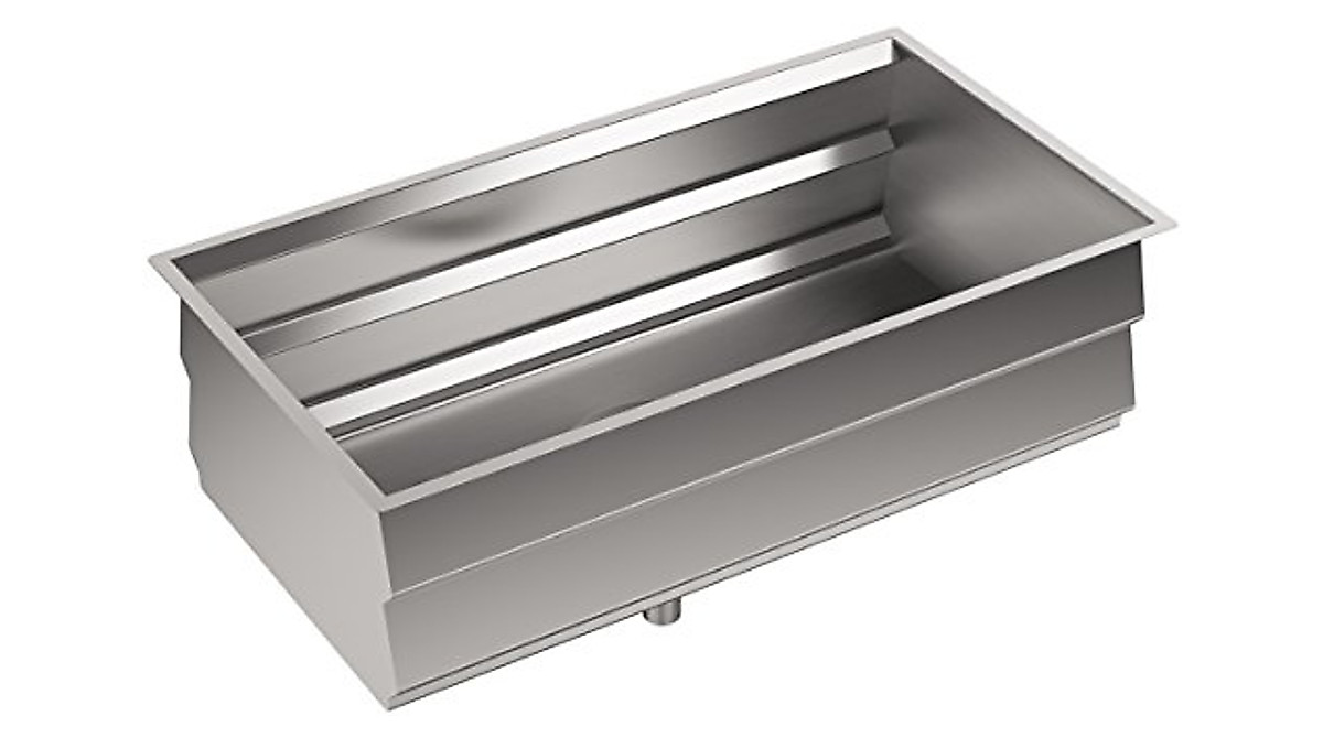 KOHLER 5540-NA Prolific Stainless Steel Workstation Sink | Quiet & Durable
