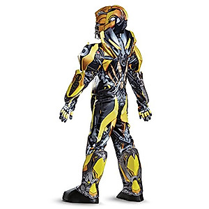 Disguise Bumblebee Movie Prestige Costume, Yellow, Small (4-6)