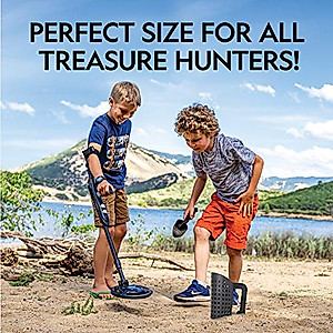 NATIONAL GEOGRAPHIC Metal Detector Accessories - Sand Sifter Scoop & Shovel for Metal Detecting, Digging at the Beach & More