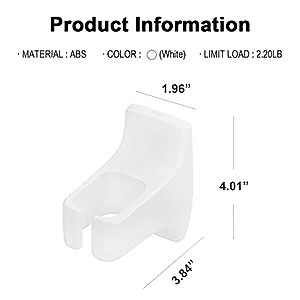 Carrotez Hair Dryer Holder Wall Mounted, No Drilling, Dry Organizer, Waterproof Bathroom Decor, Hair Care Tools Rim Hair Dry, Bathroom Hair Accessories Organizer