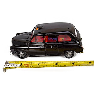 London Taxi 1/38 Scale Diecast Model Toy Car 4.75" Long Motormax 76003