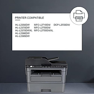 DRAWN DR730 Drum Unit (1 Black) Compatible DR-730 High Yield Drum Replacement for Brother MFC-L2710DW MFC-L2750DW HL-L2370DW HL-L2350DW HL-L2390DW DCP-L2550DW Printer